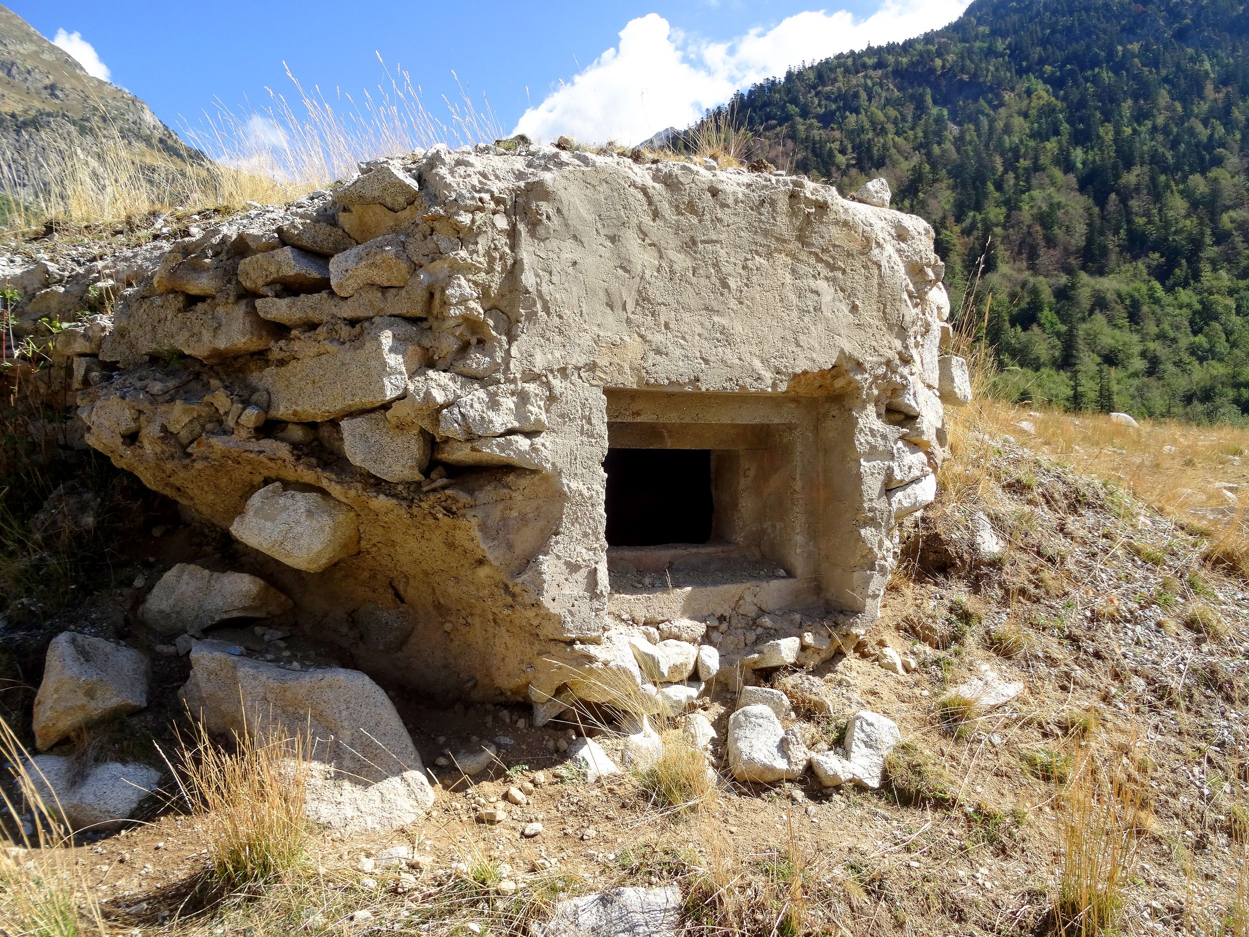 El mapa que revela los secretos de los búnkeres de los Pirineos